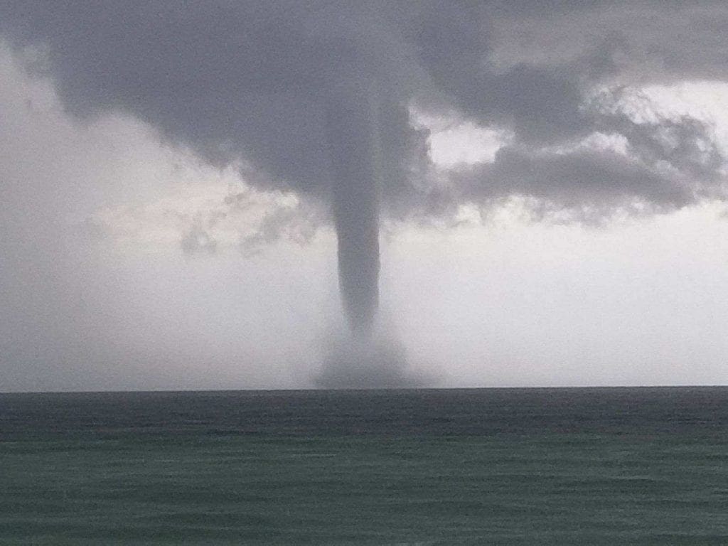 Waterspout off AMI - AMI Sun
