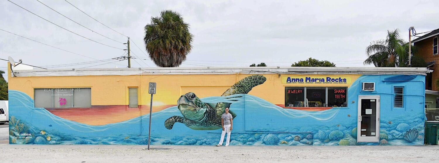 Chiles Group commissions turtle-themed mural - AMI Sun