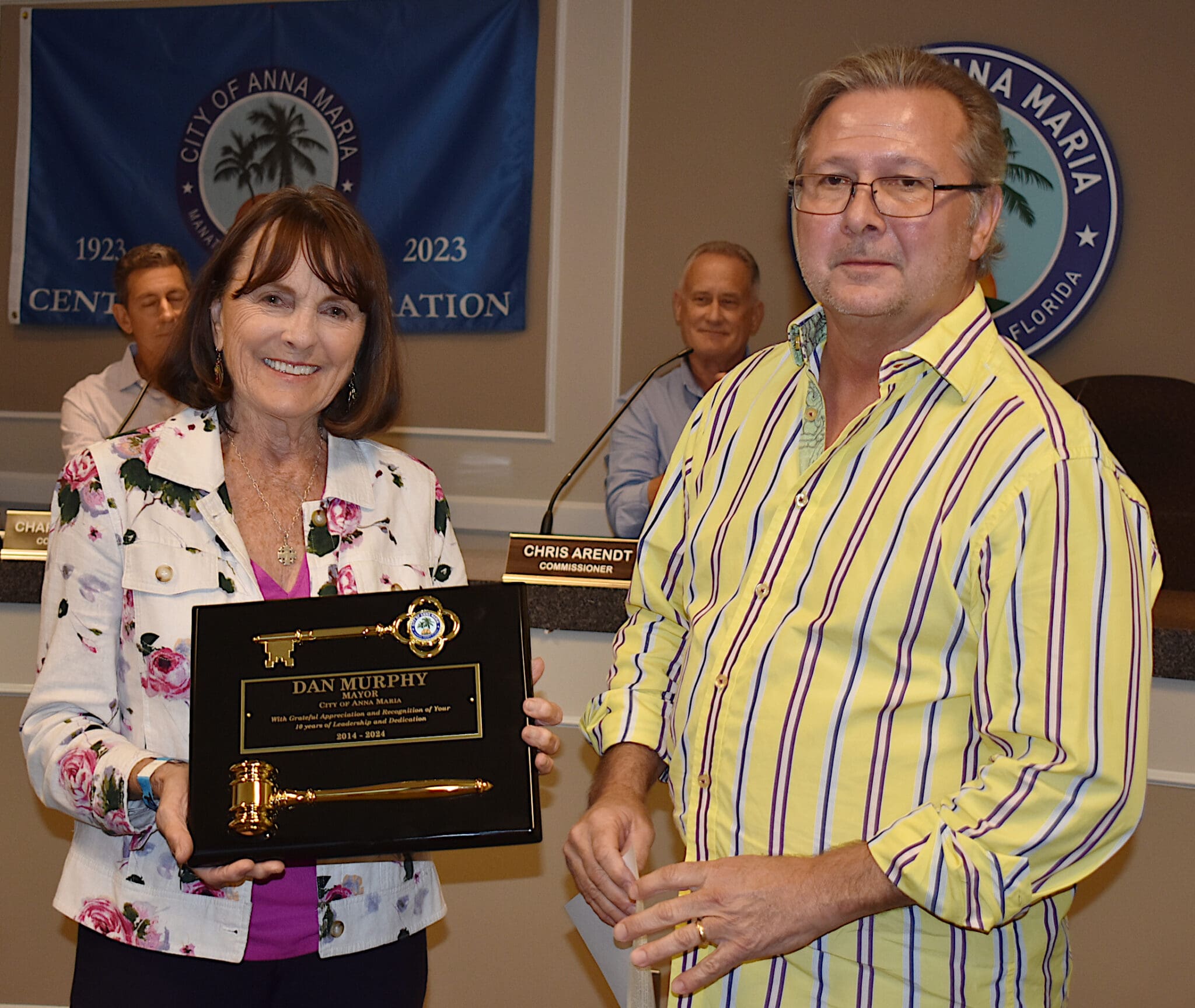 Anna Maria honors Dan Murphy - AMI Sun