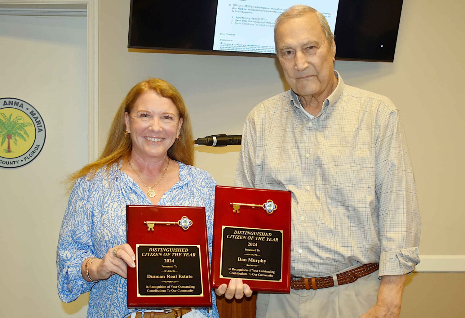 Duncan Real Estate, Murphy named Citizens of the Year - AMI Sun