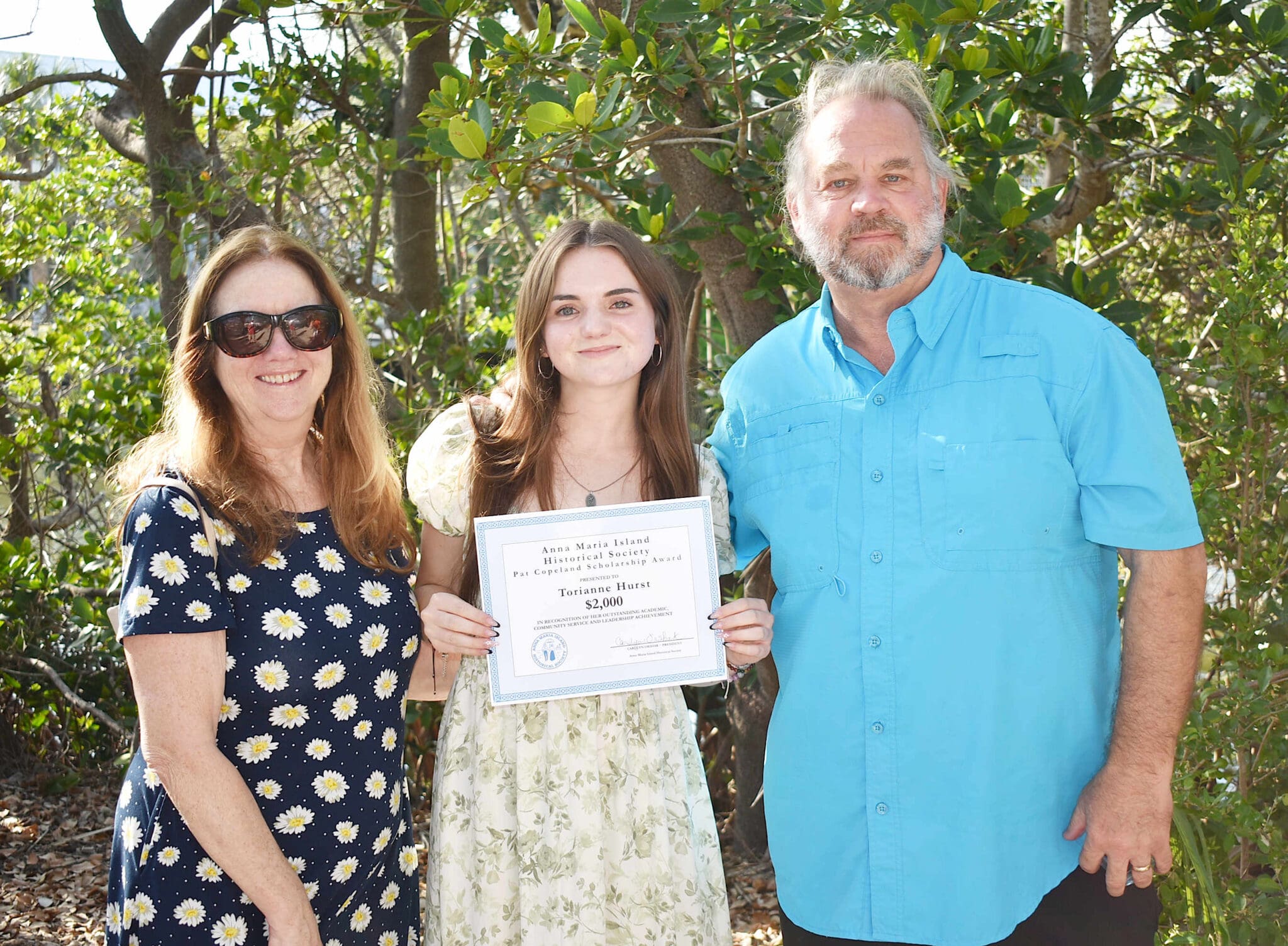 Hurst receives Pat Copeland Scholarship - AMI Sun