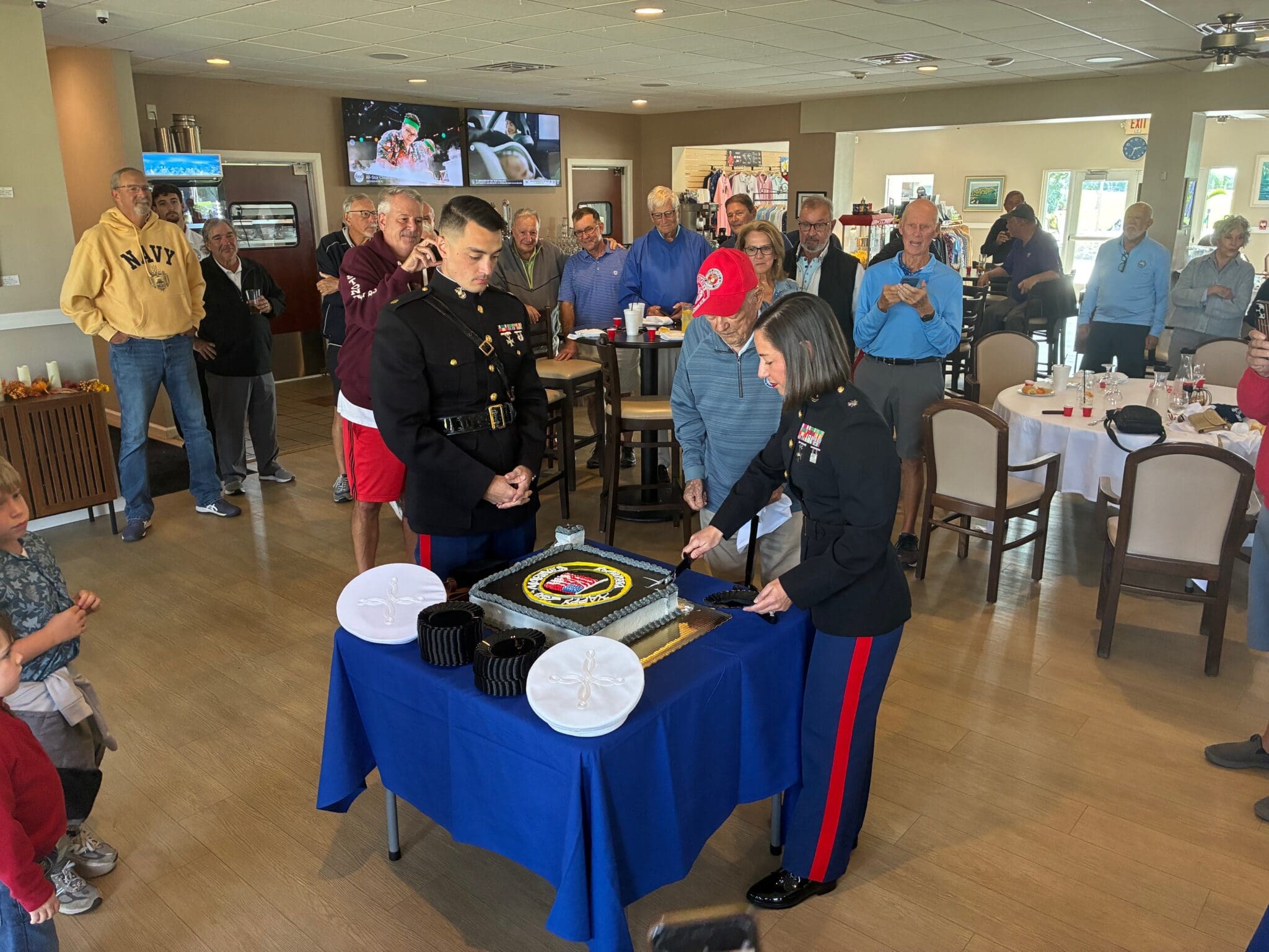 Key Royale Club celebrates Marine Corps birthday - AMI Sun
